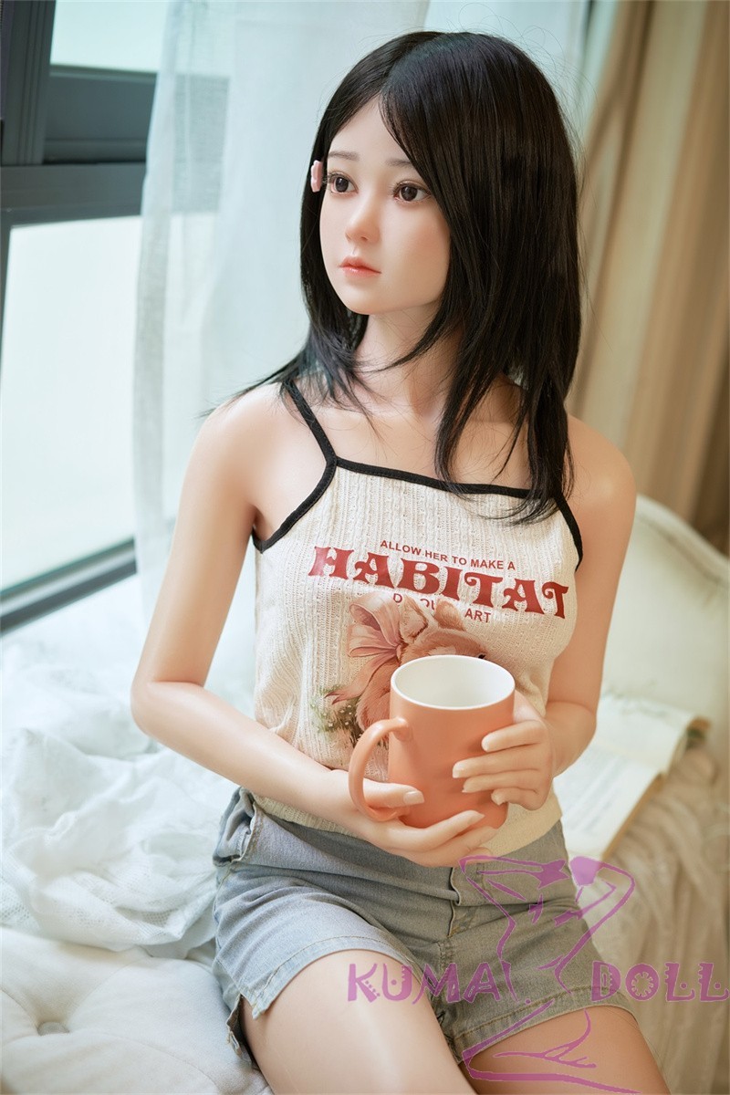 #S46 head Sanmu doll Sex doll Full Silicone material+145cm/4ft5 B-cup body