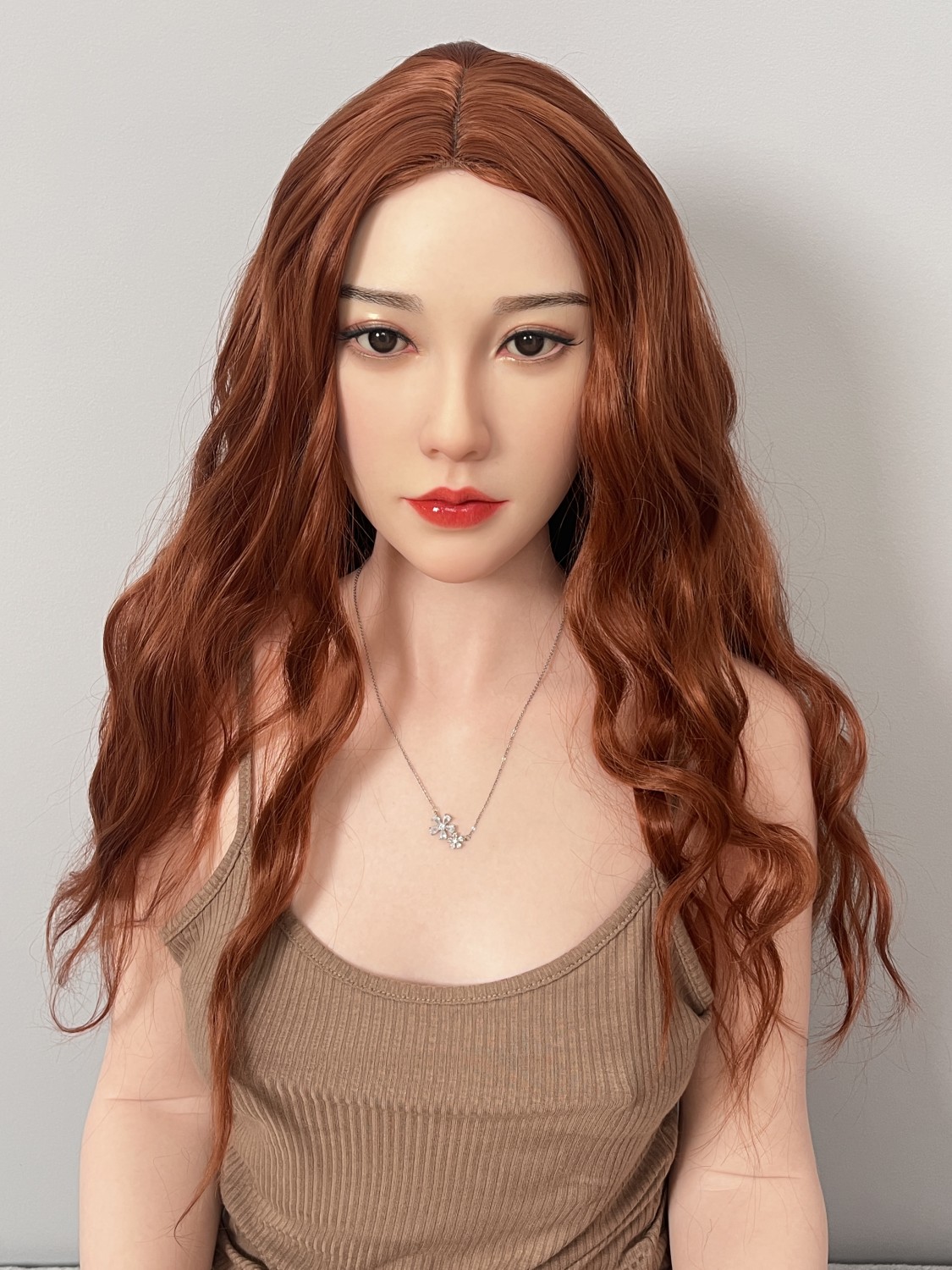 153 cm/5ft FANREAL B-Cup Full Size Lifelike Silicone Sex Doll with F8 Qian Head Swimming suit