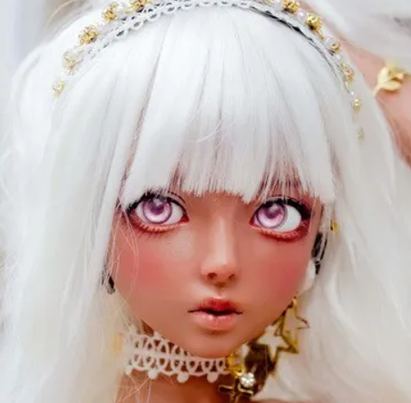 MLW M1 head Mini Doll 60cm High-grade silicone material love doll normal breast mini doll ...