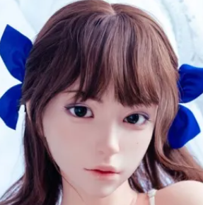 136cm /4ft5 A-cup FUDOLL Sex doll Silicone head #J023 head body material selectable