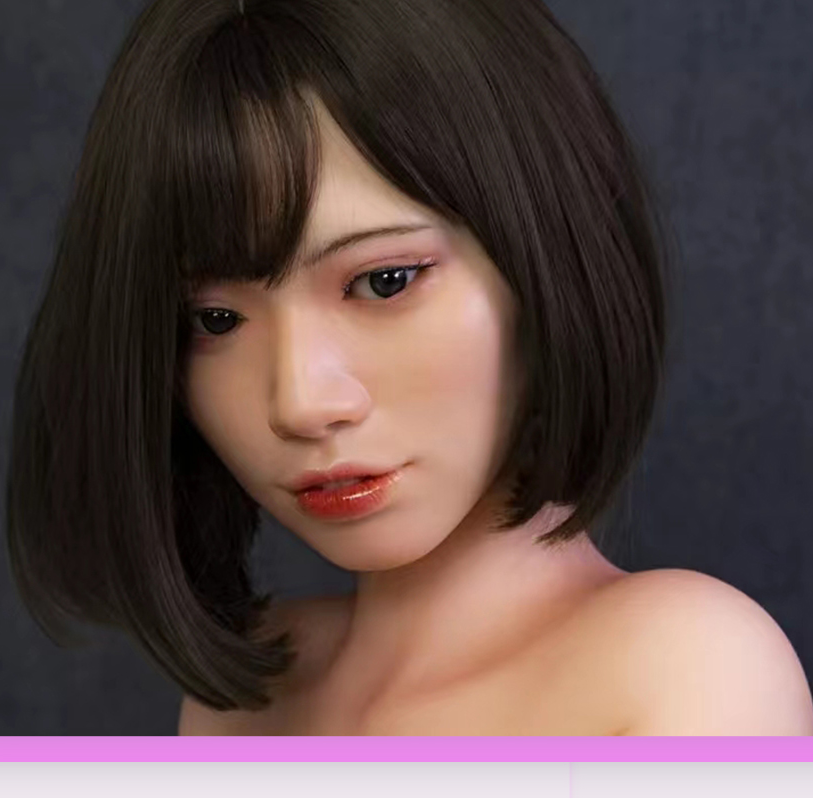 #J024 head 157cm/5ft2 F-cup FUDOLL Sex Doll High-grade silicone head + TPE material body Height ...