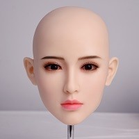 ZELEX Full Silicone Sex Doll Head (Head Only)