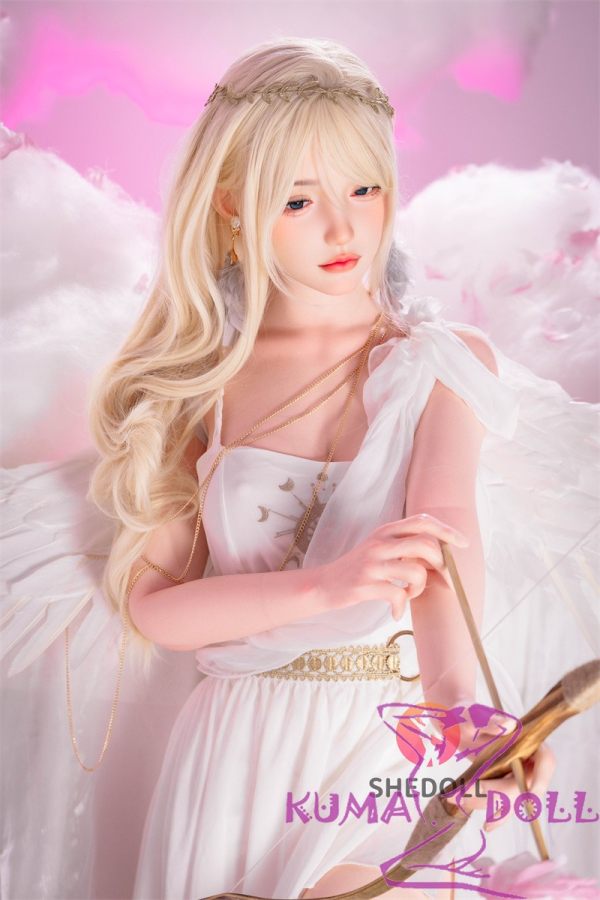 Shedoll 168cm E-Cup Silicone Doll in White Greek Style Long Dress – Goddess of Love