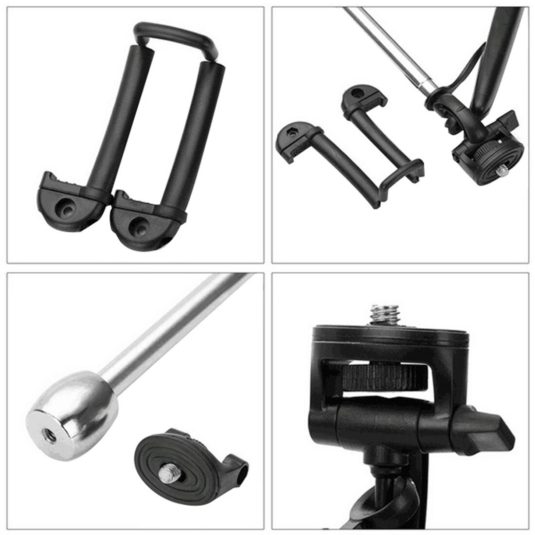2 in 1 Pocket Handheld Stick Action Camera Stabilizer 1/4 Screw ...