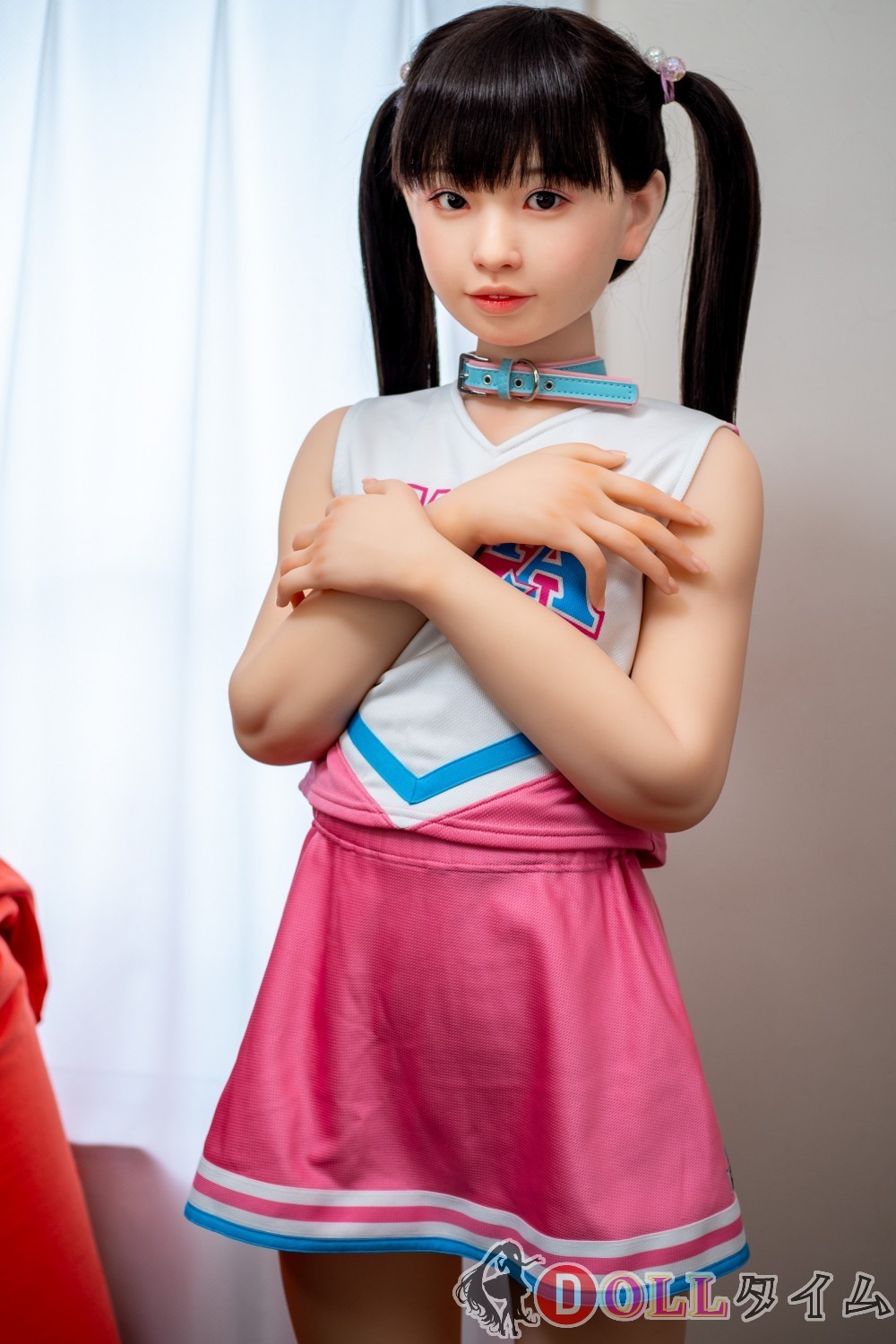 AXB Doll TPE製ラブドール 149cm Aカップ 平ら AGD01掲載画像のボディはリアルメイク付き サロペット