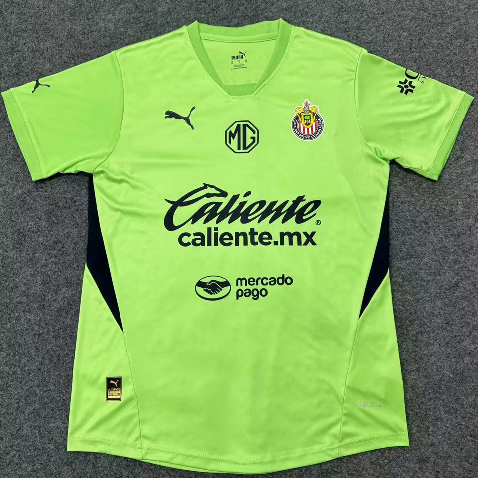2024/25 Chivas GK Green Fans Soccer Jersey