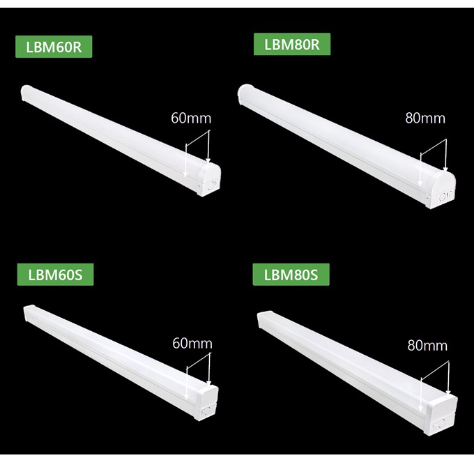 Power and CCT Switchable LED Batten Light 600mm 20W -1200mm 40W -1500mm ...