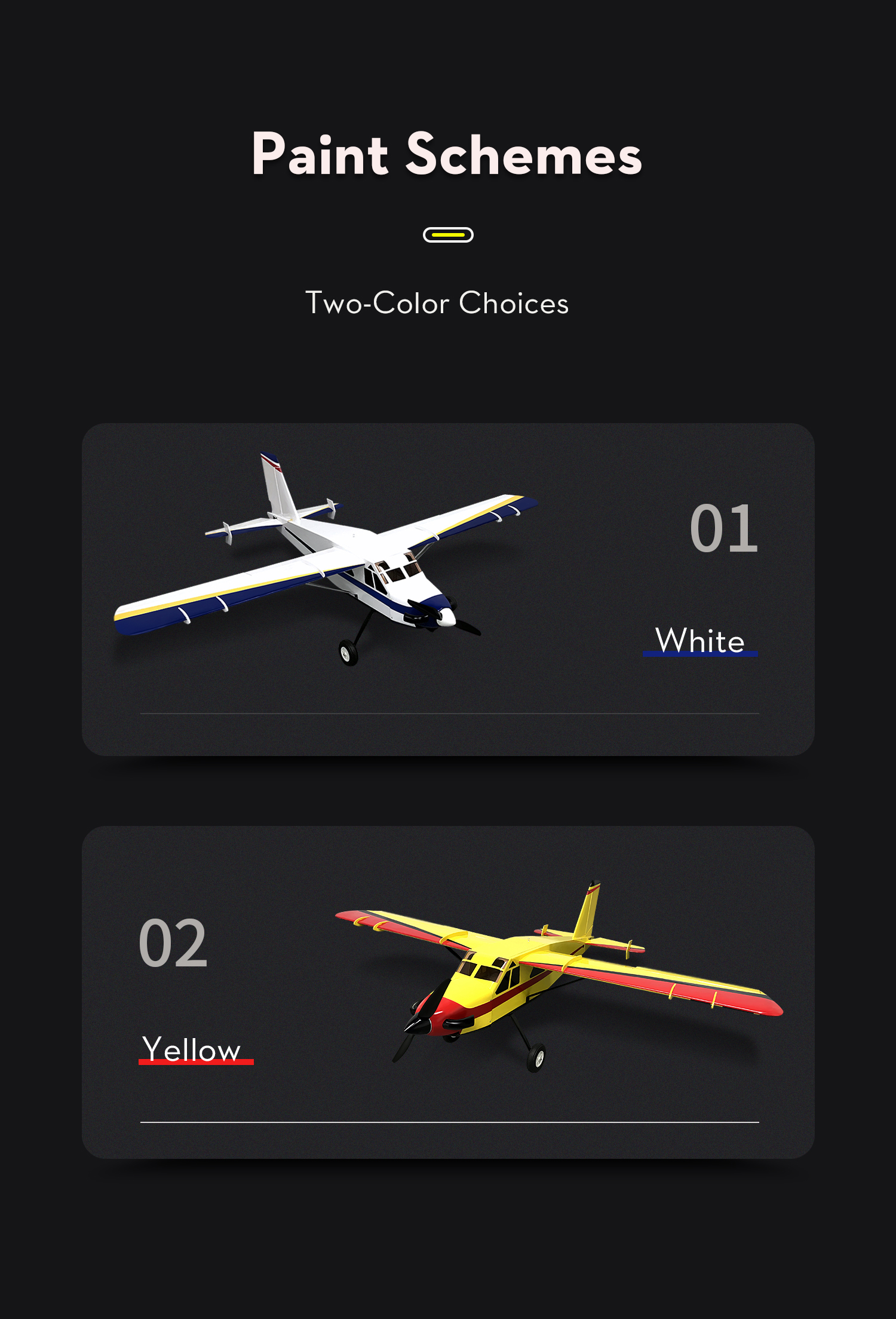 OMPHOBBY 65 Bushmaster RC Balsa Airplane