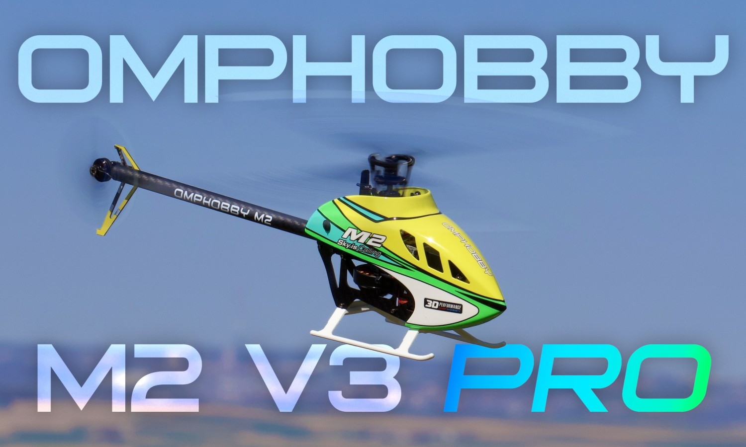 OMPHOBBY M2 V3 PRO 3D Helicopter