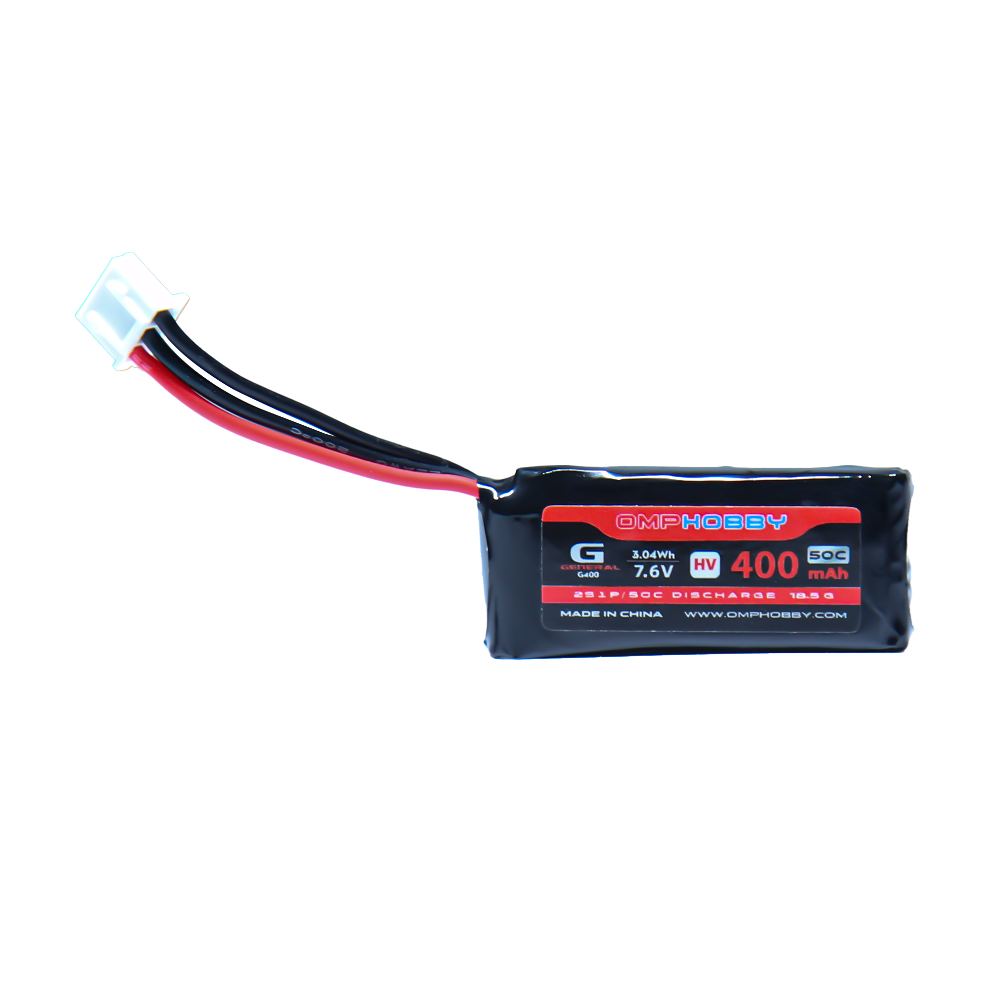 OMPHOBBY M1 Replacement Parts Lithium Battery Set 2S 400mAh 50C for M1 ...