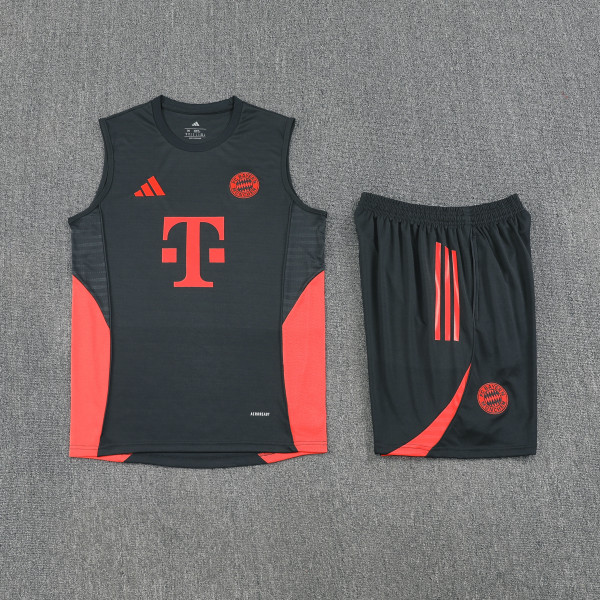 2025-26 Mens Bayern Munich black Vest short training