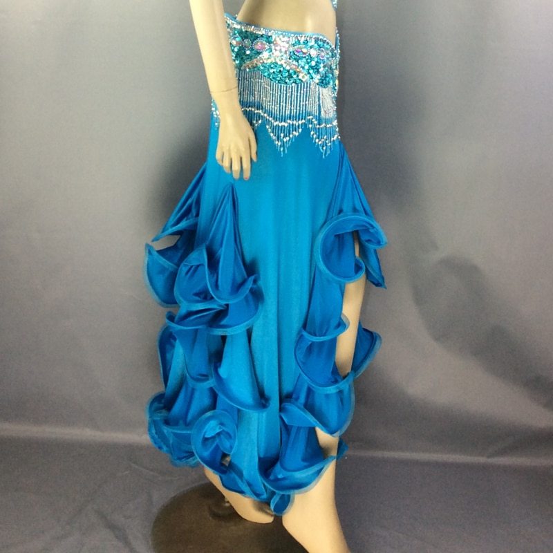 Free shipping New women's belly dance costume Dress belly dance clothes ...