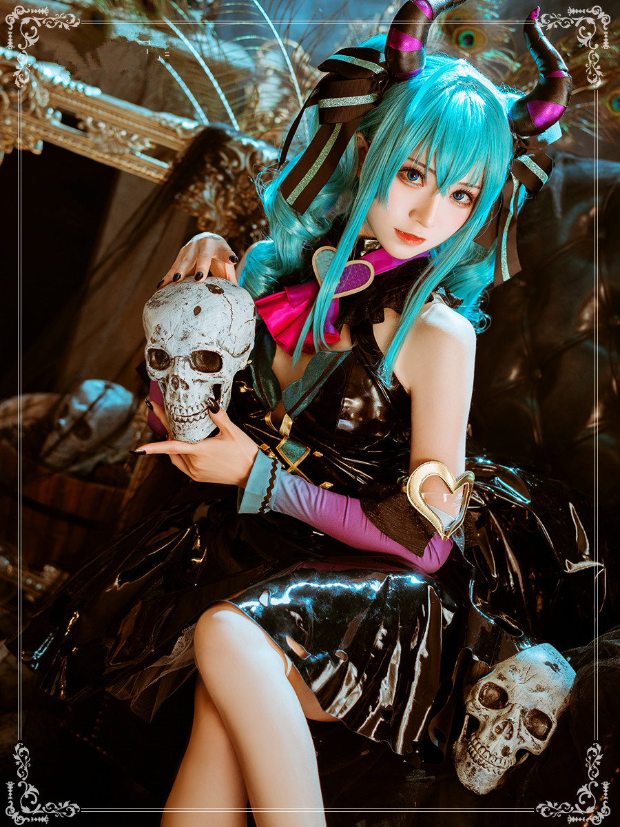 US$ 88.99 - Vocaloid Miku Little Devil Cosplay Costume - www ...