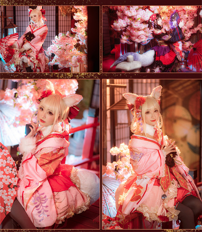 US$ 172.99 - Shining Nikki Flame Fox Cosplay Costumes - www ...