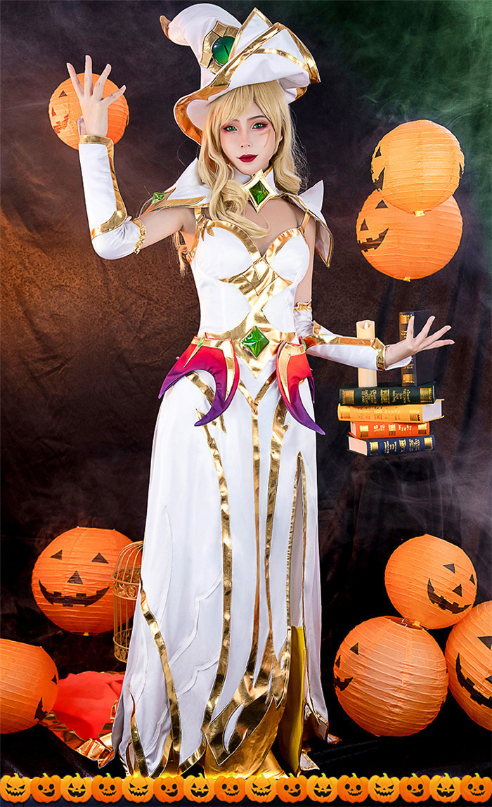 US$ 116.99 - League of Legends LOL Morgana Halloween Cosplay Costume ...