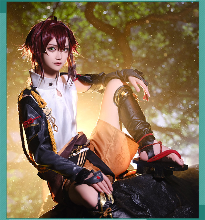 US$ 114.99 - Genshin Impact Shikanoin Heizou Cosplay Costume - www ...