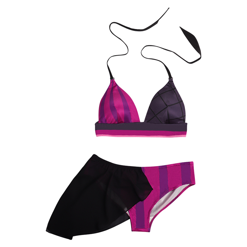 US$ 19.99 - League of Legends LOL Jinx Swimsuit Bikini Cosplay Costume ...