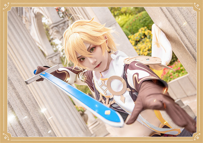 US$ 83.99 - Genshin Impact Aether Cosplay Costume - www.cosplaylight.com