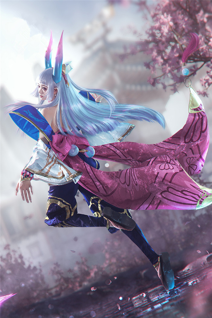 US$ 105.99 - League of Legends Spirit Blossom Syndra Cosplay Costume ...