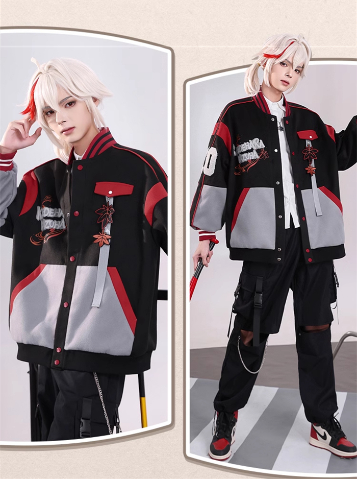 US$ 65.99 - Genshin Impact Kaedehara Kazuha Derivative Baseball Uniform ...