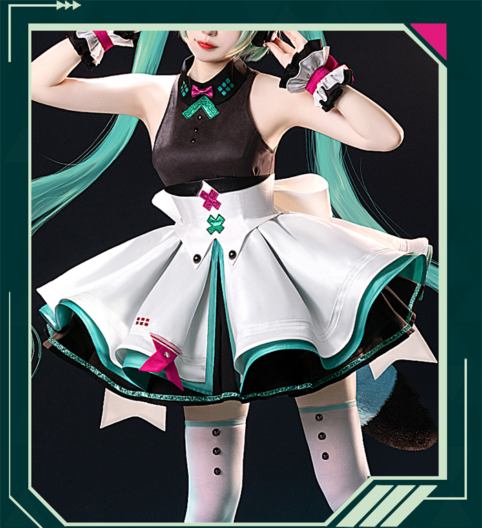 US$ 85.99 - Vocaloid Hatsune Miku Little Raccoon Cosplay Costume - www ...