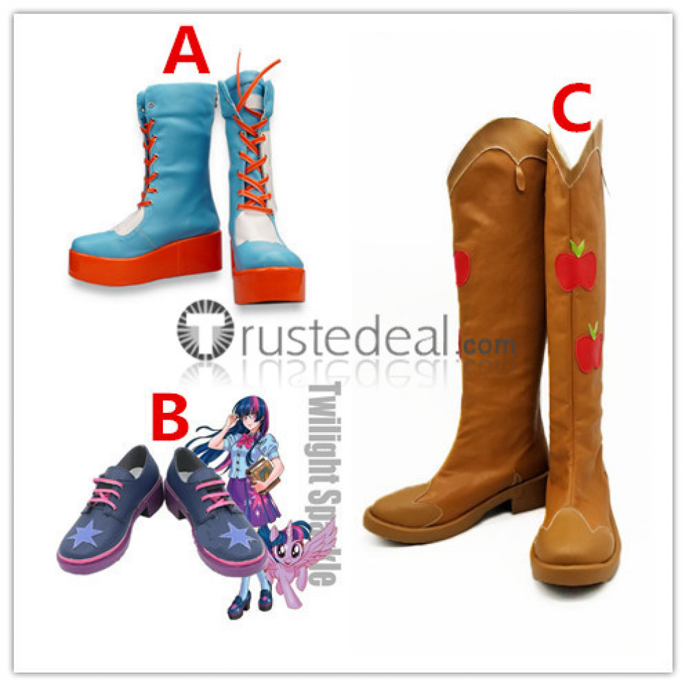 My Little Pony Equestria Girls Human Applejack Rainbow Dash Twilight ...