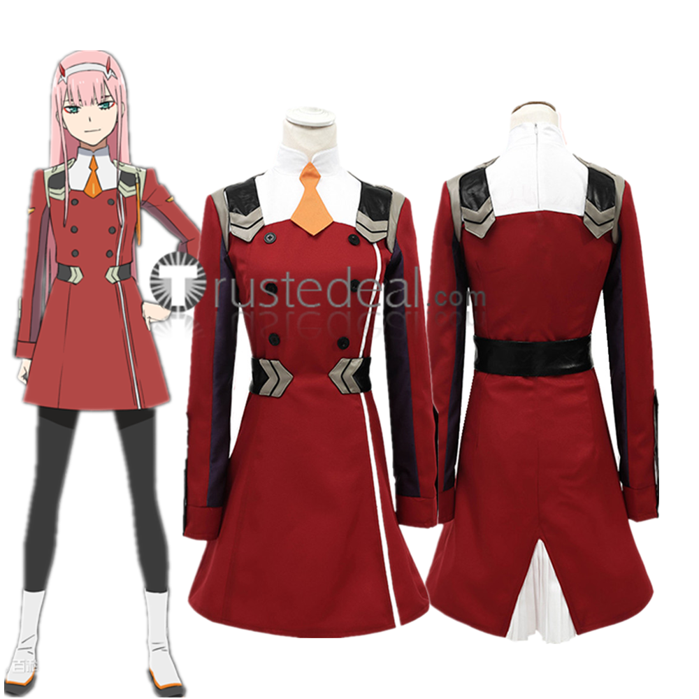 Darling in the Franxx Zero Two Code 002 Pilots Cosplay Costume