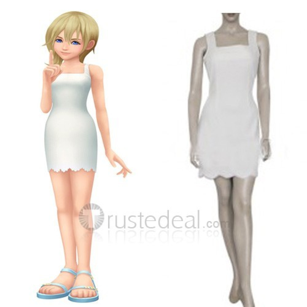 Kingdom Hearts 2 Namine Cosplay Costume(FK167)
