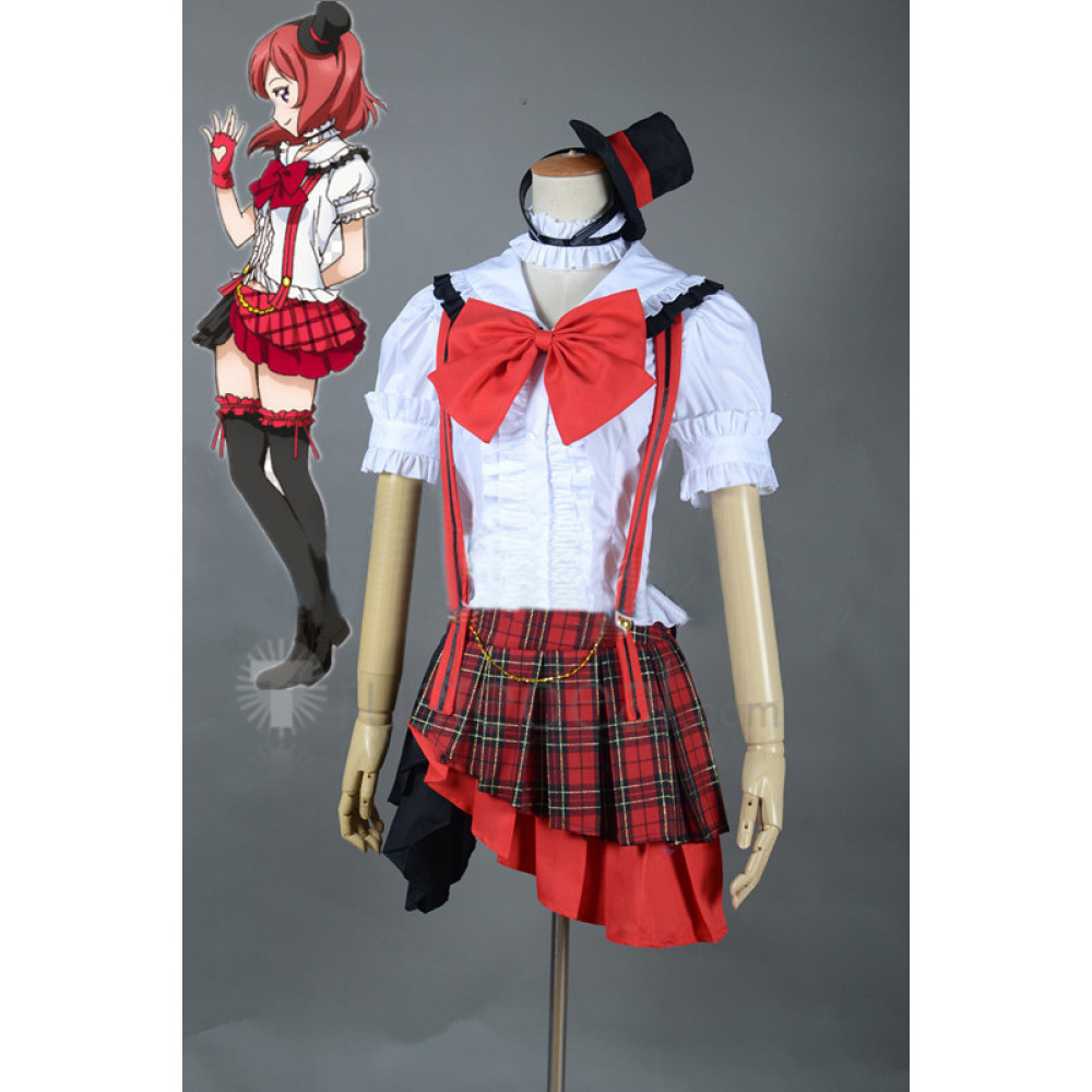Love Live Bokura wa Ima no Naka de Nishikino Maki Dance Dress Cosplay ...