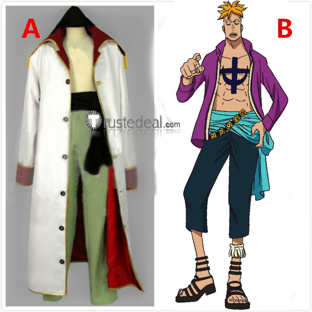 One Piece Edward Newgate Whitebeard Pirates Captain Cosplay Costume