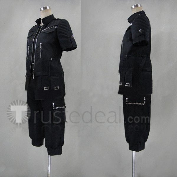 Final Fantasy XV 15 Noctis Lucis Caelum Black Cosplay Costume