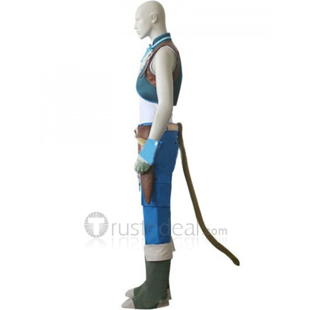 Final Fantasy IX Zidane Tribal Cosplay Costume