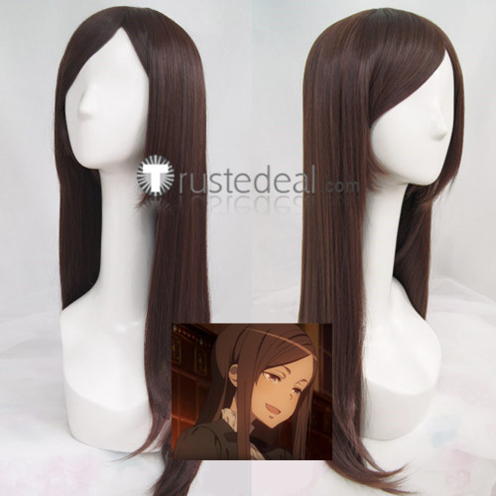 Princess Principal Dorothy Long Brown Cosplay Wig