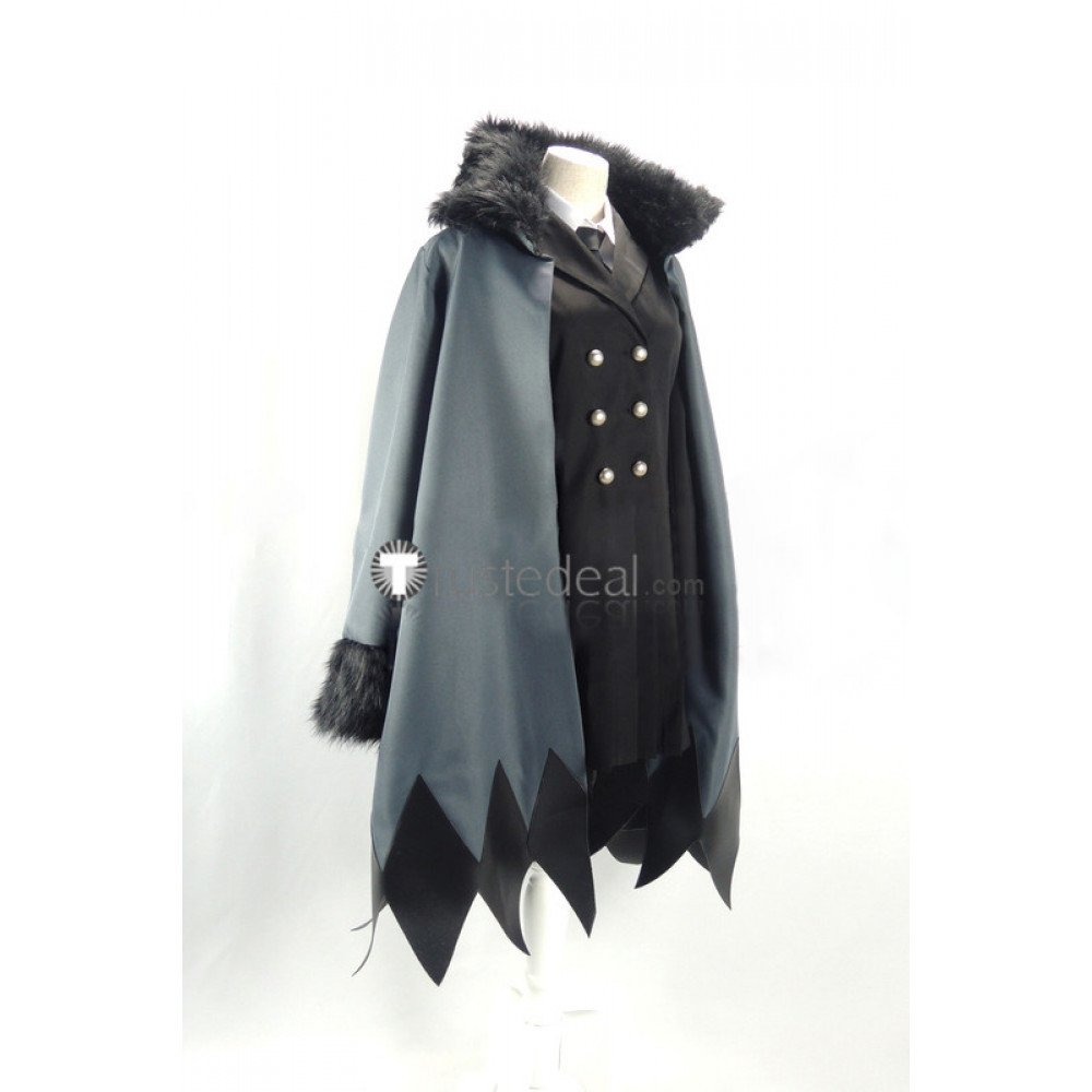 The Gray Garden Kcalb Female Genderbend Black Gray Cosplay Costume