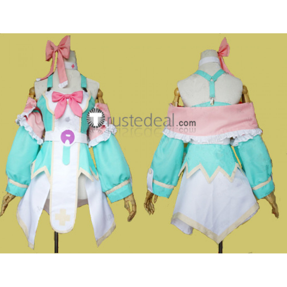 Hyperdimension Neptunia Plutia Pururut Cosplay Costume