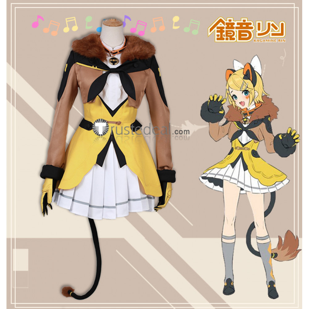 Vocaloid Kagamine Rin Len Magical Mirai Circus Cosplay Costumes