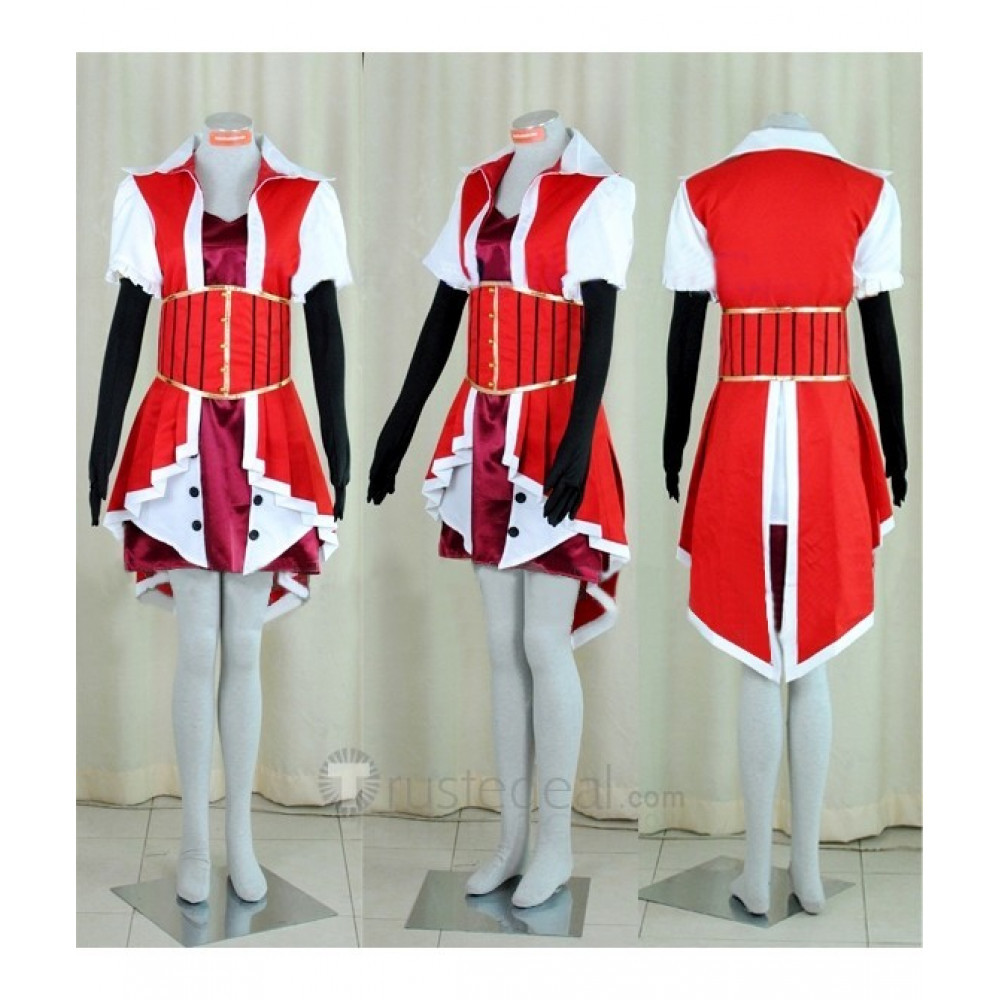 Yugioh Akiza Izinski Cosplay Costume