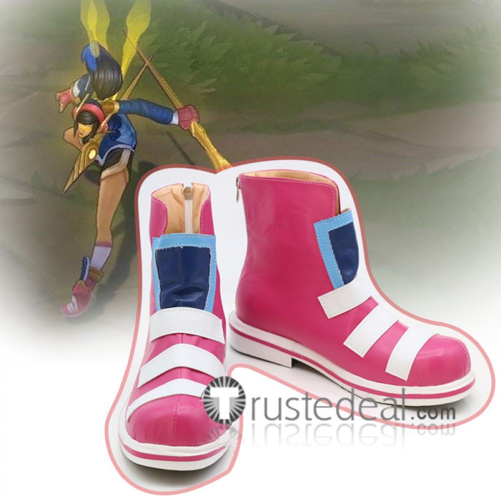 League of Legends Kalista The Spear of Vengence Cosplay Boots