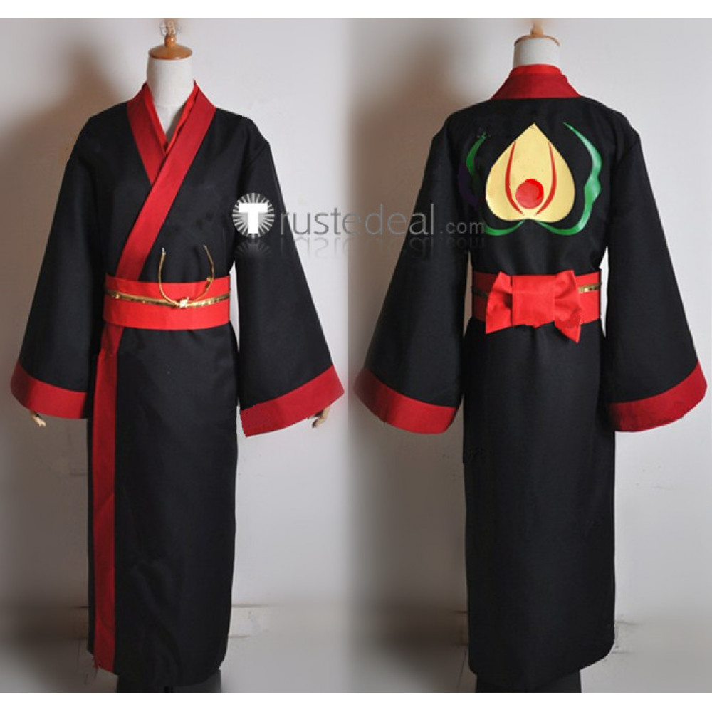 Hoozuki no Reitetsu Hozuki's Coolheadedness Hozuki Black Kimono Cosplay ...
