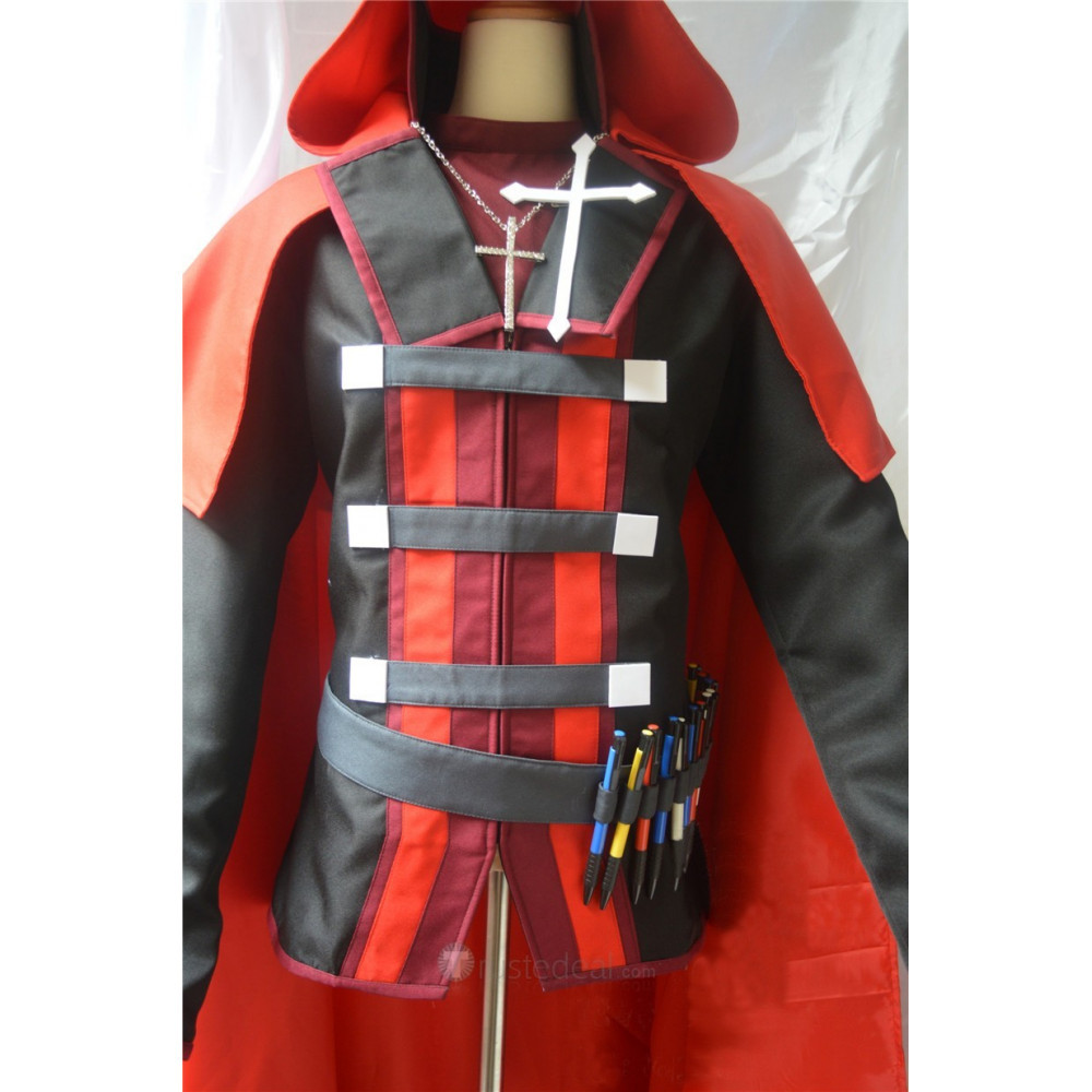 RWBY Red Trailer Ruby Rose Male Cosplay Costume
