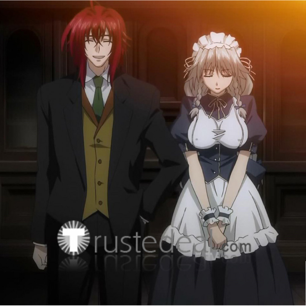 High School Dxd Devil Queen Grayfia Lucifuge Maid Cosplay Costume