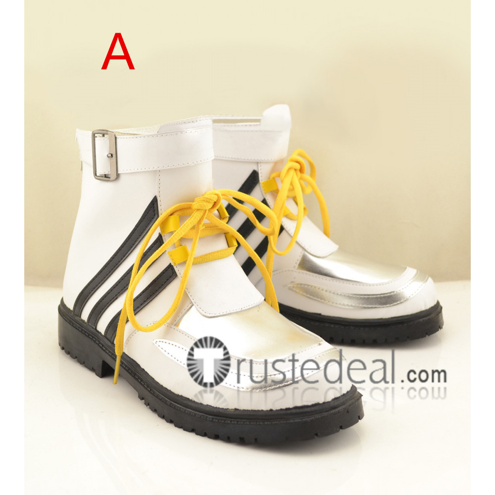 Kingdom Hearts Riku White Cosplay Shoes