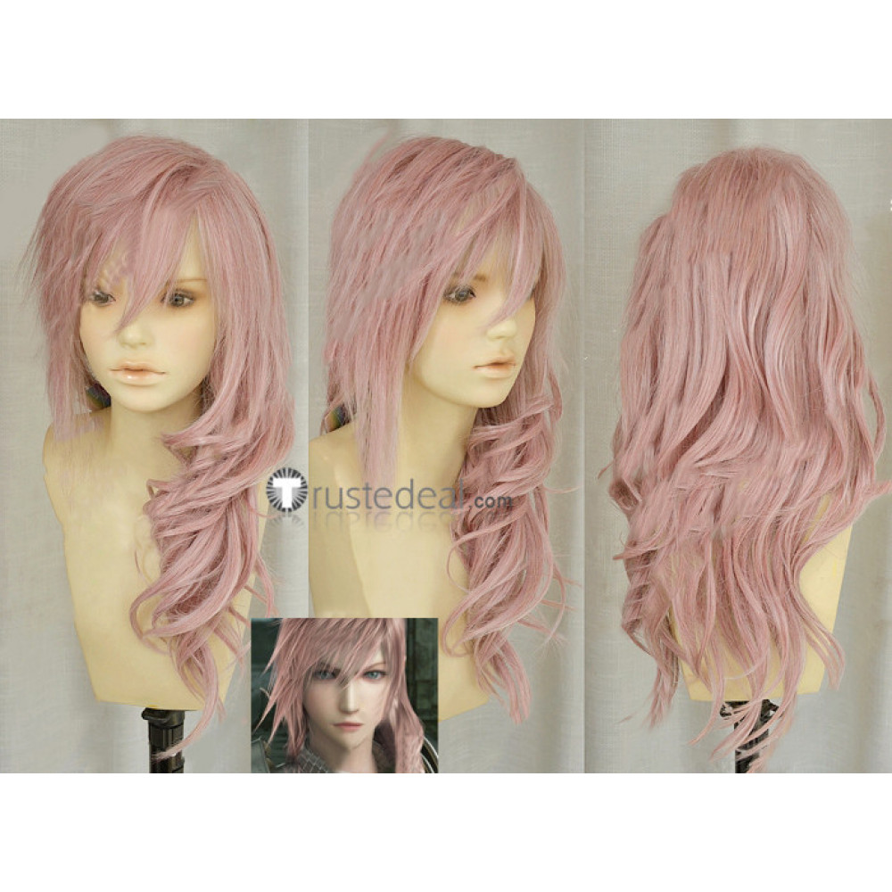 Final Fantasy 13 Lightning Light Pink Cosplay Wig