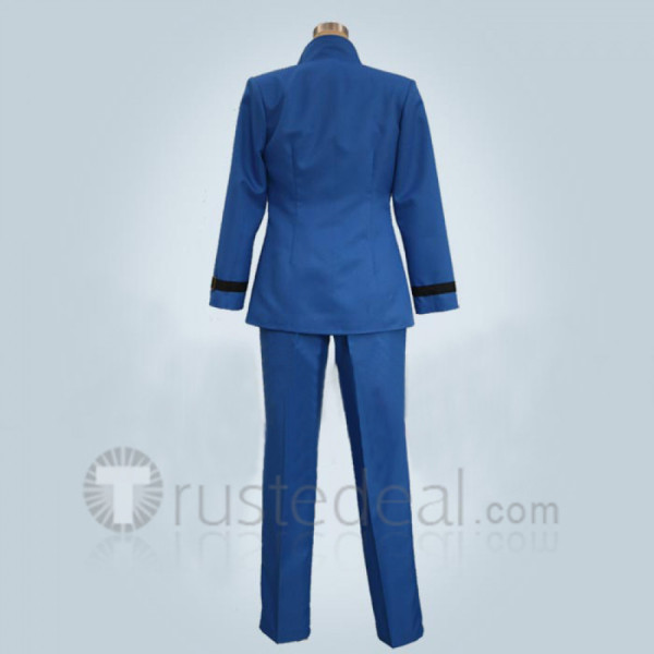 Yu Gi Oh Yugi Muto Cool Sky Blue Suit Cosplay Costume