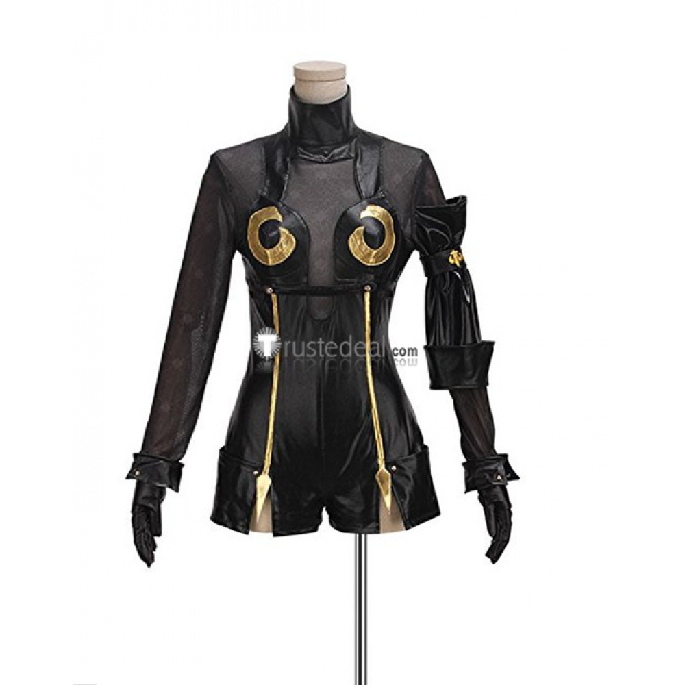 Nier Automata Operator 6O/21O Black Cosplay Costume