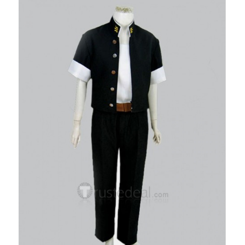 The King of Fighters Kyo Kusanagi Black Cosplay Costume 2