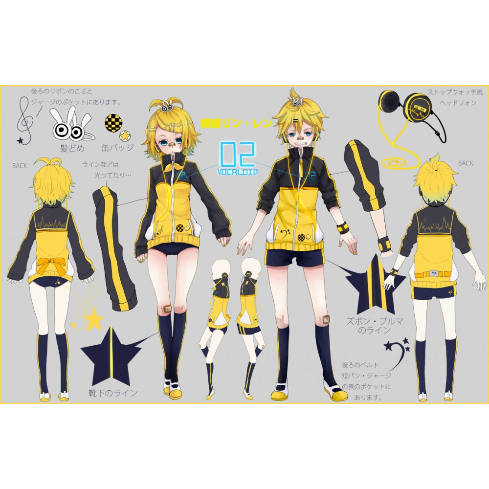 Len Project Diva Outfits
