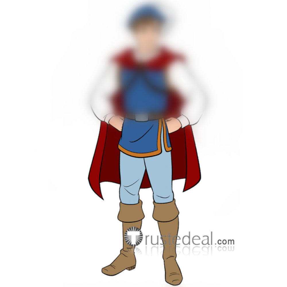 Snow White and the Seven Dwarfs Prince Florian Cosplay Costume