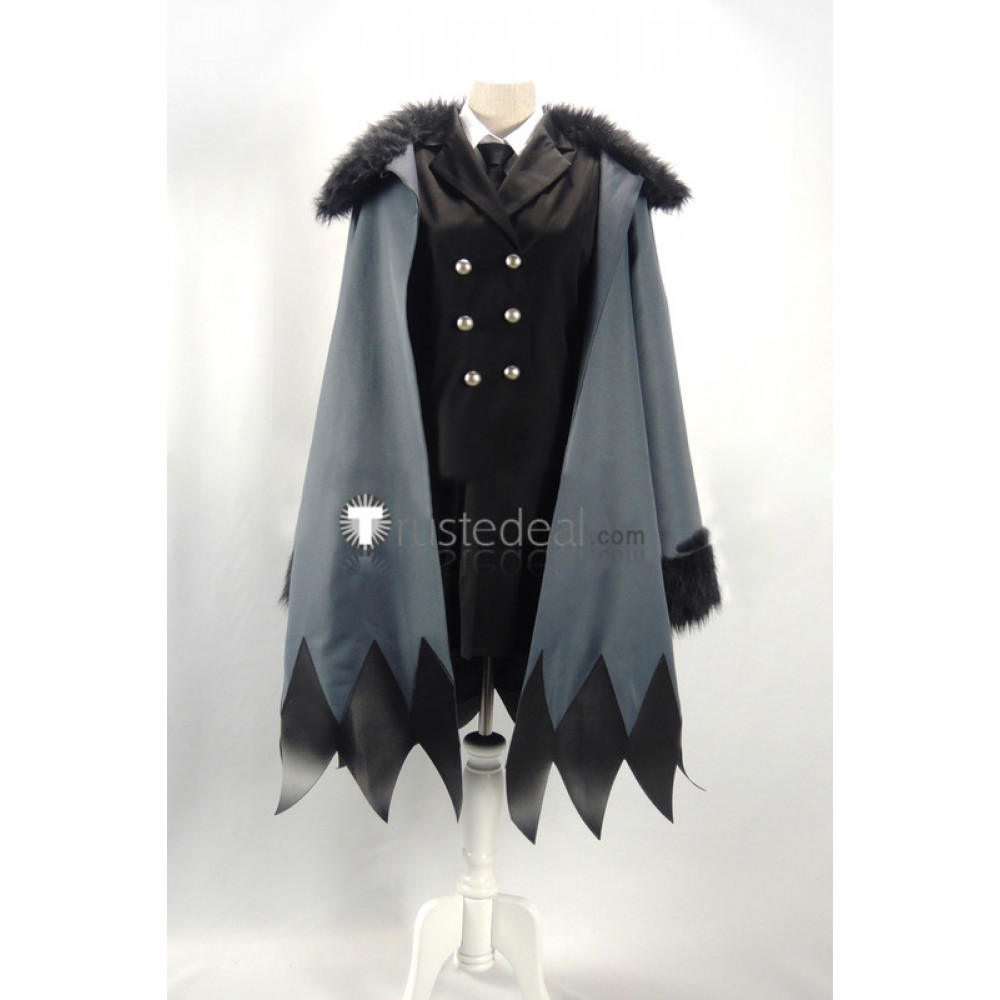 The Gray Garden Kcalb Female Genderbend Black Gray Cosplay Costume
