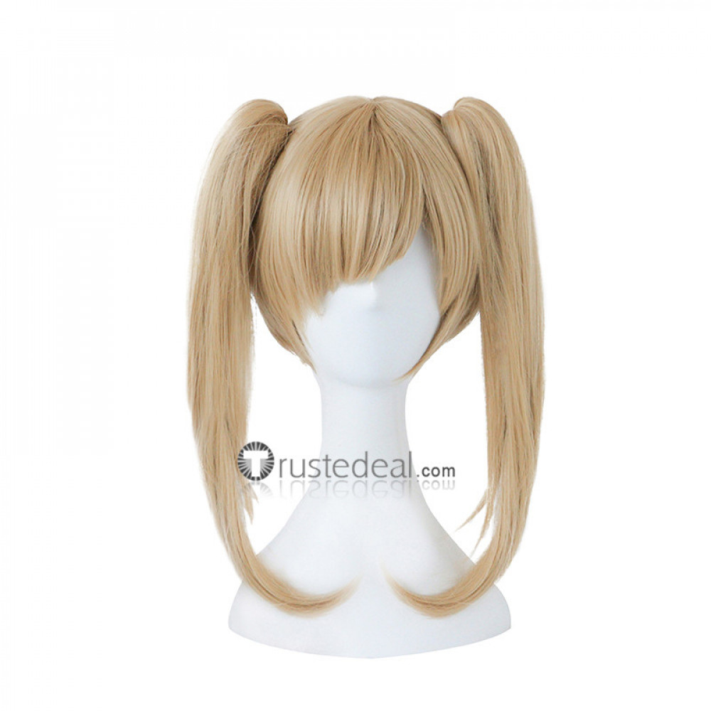 Overwatch Black Cat D.Va Blonde Cosplay Wig